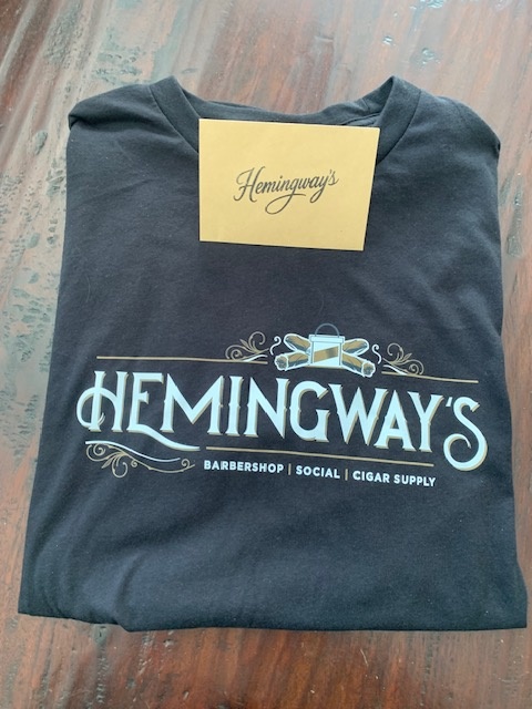 $60 Gift Certificate for Hemingway's Barber & Social Club and a Large T ...
